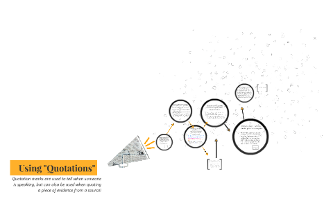 Using "Quotations" by on Prezi
