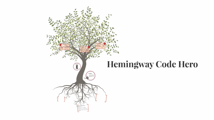 Hemingway Code Hero by markus joensen on Prezi