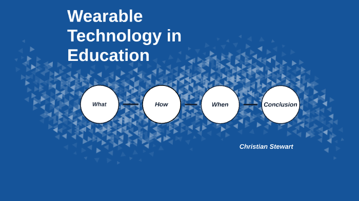 Wearable Technology in Education by Christian Stewart on Prezi