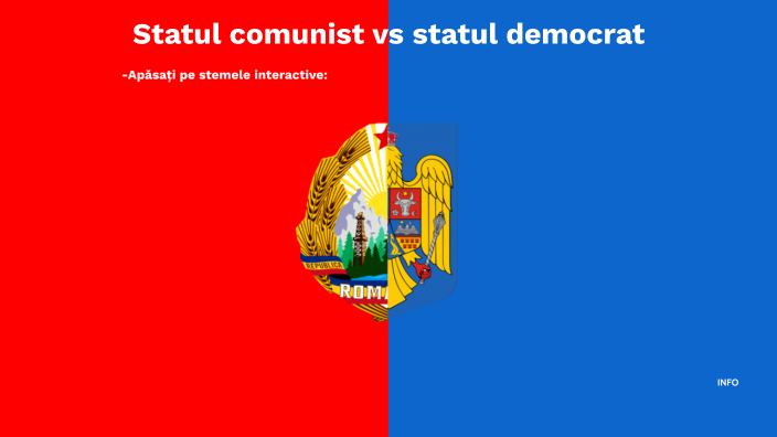 Statul Democratic vs. Statul Comunist in Romania.Principii economice by ...