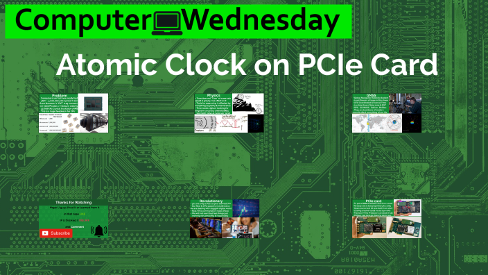 Atomic Clock on PCIe Card by Anupam Vipul on Prezi