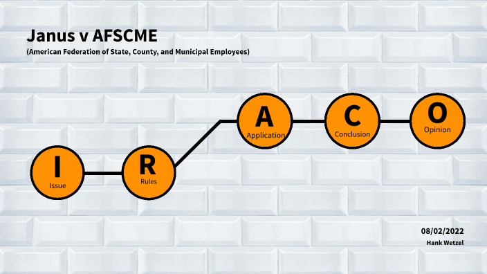 Janus v. AFSCME by Henry Wetzel on Prezi