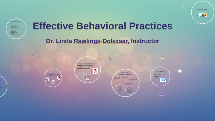 Effective Behavioral Practices by Linda Dolezsar on Prezi
