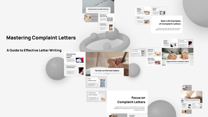 Mastering Complaint Letters by Zainab Jabbar on Prezi