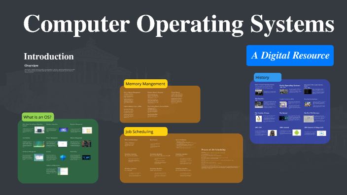 The History of Computer Operating Systems by Marcus Williams on Prezi