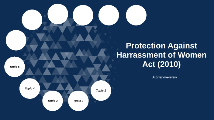 Protection against Harassment of women act by Aleezae Adeel on Prezi