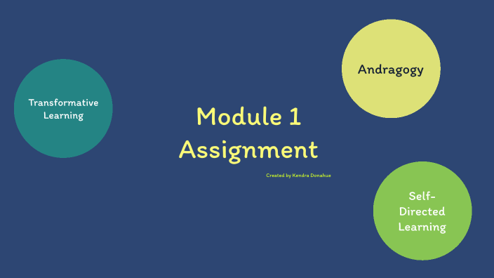 Module 1 Assignment by Kendra Donahue on Prezi