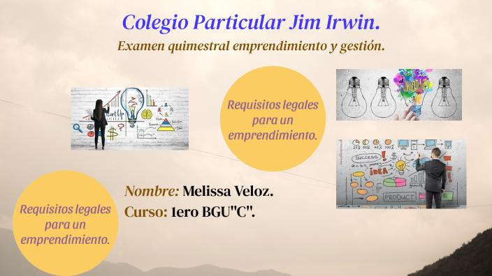 Requisitos legales para un emprendimiento. by Melissa Veloz on Prezi