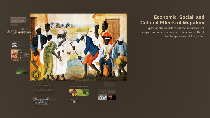 Economic, Social, and Cultural Effects of Migration by Sergio Rivas on ...
