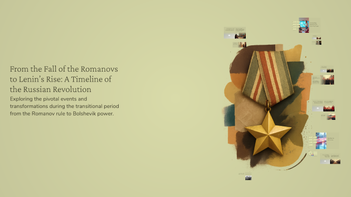 From the Fall of the Romanovs to Lenin’s Rise: A Timeline of the ...