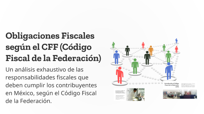 Obligaciones Fiscales según el CFF (Código Fiscal de la Federación) by ...