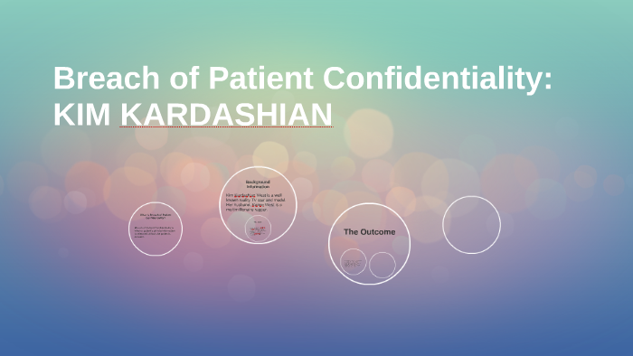 Breach of Patient Confidentiality: KIM KARDASHIAN by Tiasia Threadgill ...