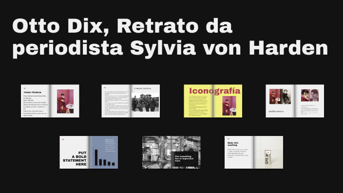 Otto Dix, Retrato da periodista Sylvia von Harden by Álvaro Suárez on Prezi