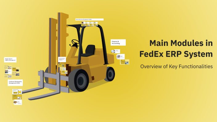 Main Modules in FedEx ERP System by czeran moling on Prezi