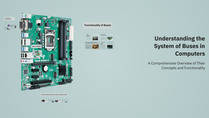 Understanding the System of Buses in Computers by Majd Rawass on Prezi
