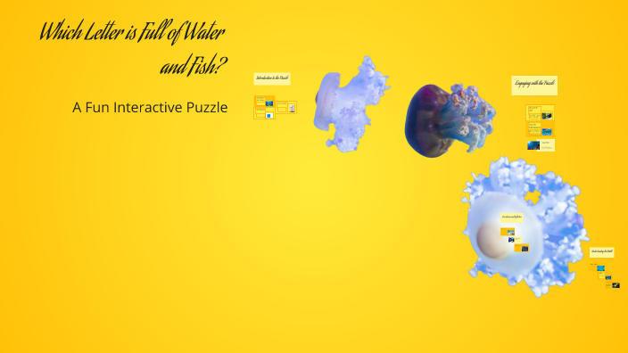 Which Letter is Full of Water and Fish? by Salah Diab on Prezi