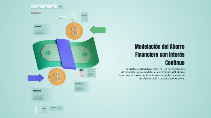 Modelación del Ahorro Financiero con Interés Continuo by CIELO ...