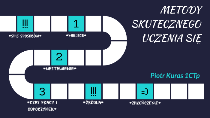 3 sposoby uczenia sie by Piotr Kuras on Prezi