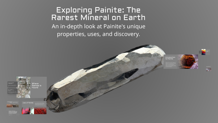 Exploring Painite: The Rarest Mineral on Earth by Paris Xabat UTRILLA ...