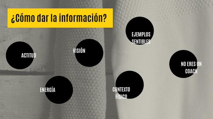 ¿Cómo dar la información? by kriss orellana on Prezi
