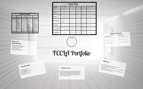 Portfolio/ FCCLA by Morgan Corl on Prezi