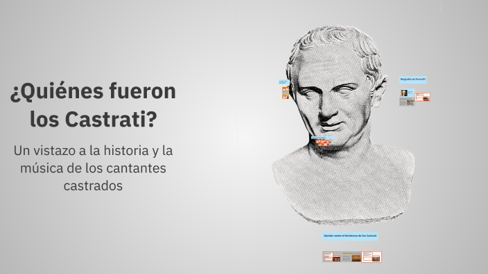 ¿Quiénes fueron los Castrati? by Hugo Lorenzo on Prezi
