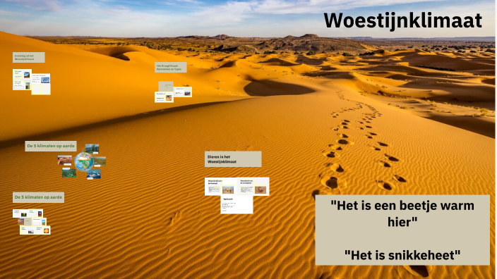 Woestijnklimaat by Leon Bosch on Prezi