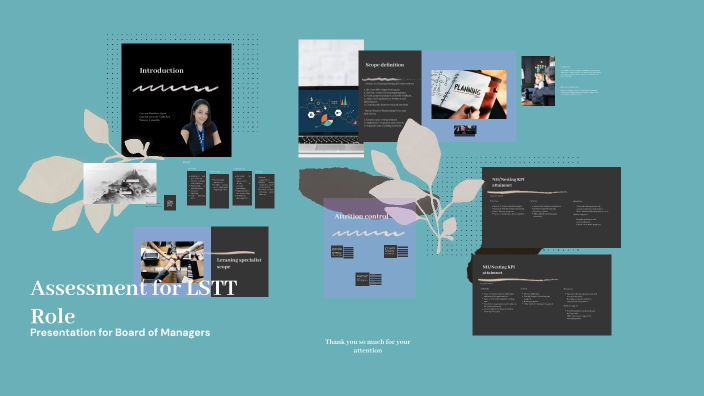 Assessment for LSTT Role by Valentina Ramos on Prezi