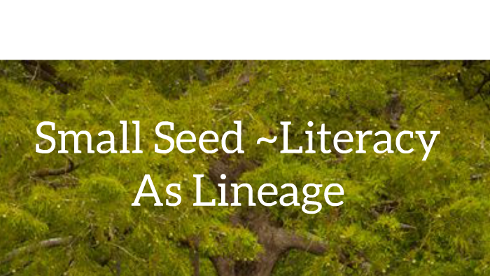 Small Seed ~Literacy Lineage by OlaOmi Amoloku on Prezi