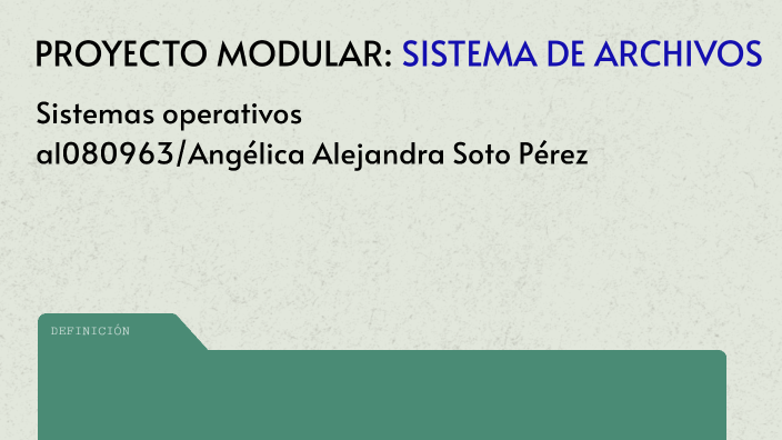 PROYECTO MODULAR by Alejandra Soto on Prezi