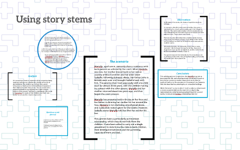 Using story stems by Joanna Silman on Prezi