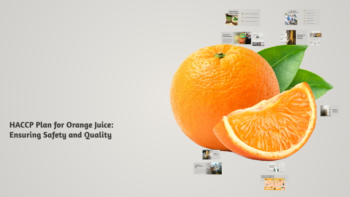 HACCP Plan for Orange Juice: Ensuring Safety and Quality by Rikza Ahmed ...