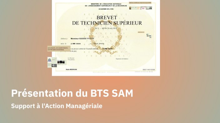 Présentation du BTS SAM by Yagmur Bilgic on Prezi