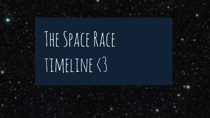 The Space Race Timeline by Olivia Camilo on Prezi