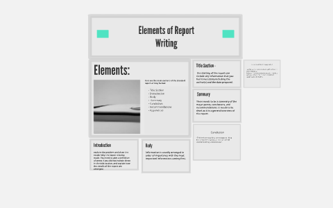 Elements of Report Writing by Govind Chandak on Prezi