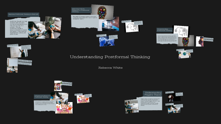 Rebecca White- Post Formal Thinking by Rebecca White on Prezi