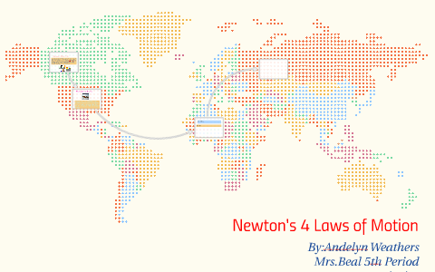 Newton's 4 Laws of Motion by andelyn weathers on Prezi