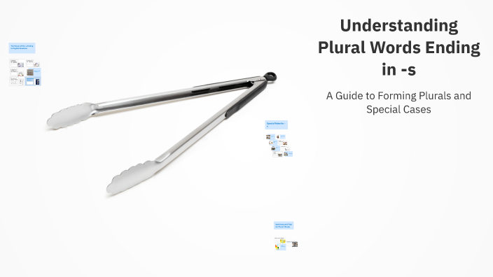 Understanding Plural Words Ending in -s by Shelby Caldwell on Prezi