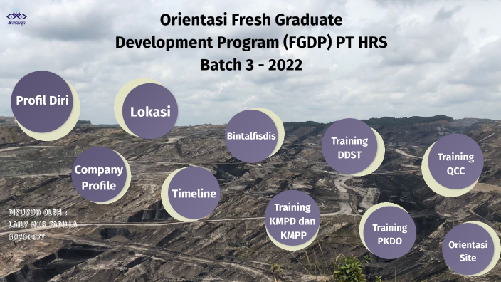 Presentasi Hasil On Job Training PT Hasnur Riung Sinergi Pada Site Bhumi Rantau Energi (BRE) by ...