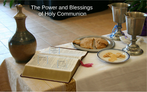 The Power and Blessings of Holy Communion by on Prezi