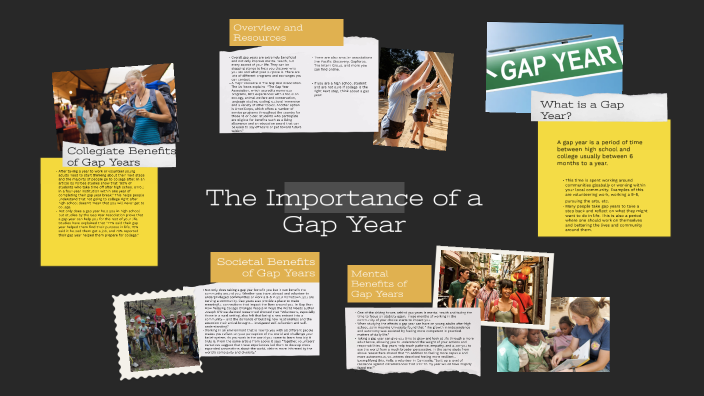 The Importance of a Gap Year by Madison Ammons on Prezi