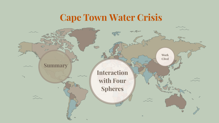 Cape Town Water Crisis by Emma Li on Prezi