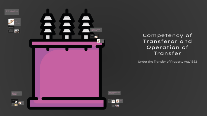 Competency of Transferor and Operation of Transfer by Palak Pandey on Prezi