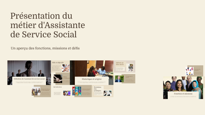 Présentation du métier d'Assistante de Service Social by Clara Migner ...