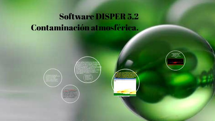 Software DISPER 5.2 Contaminación atmosférica by stiven rodriguez on Prezi