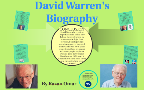 David Warren's Biography by Razan Omar on Prezi