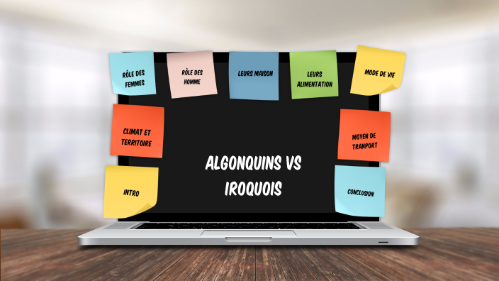 Algonquins vs Iroquois by Shane Ramrekha élève on Prezi