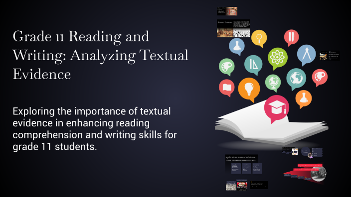 Grade 11 Reading and Writing: Analyzing Textual Evidence by JOMARIE ...