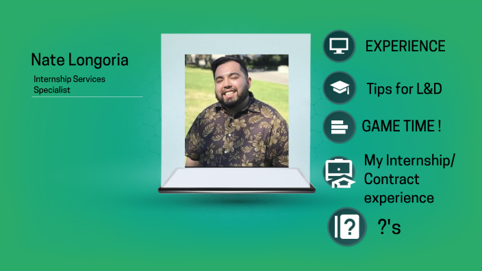 Guest Speaker Presentation by Nate Longoria on Prezi