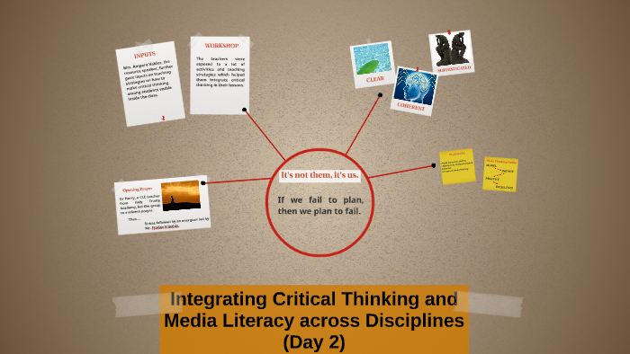 Integrating Critical Thinking and Media Literacy across Disc by Paul ...